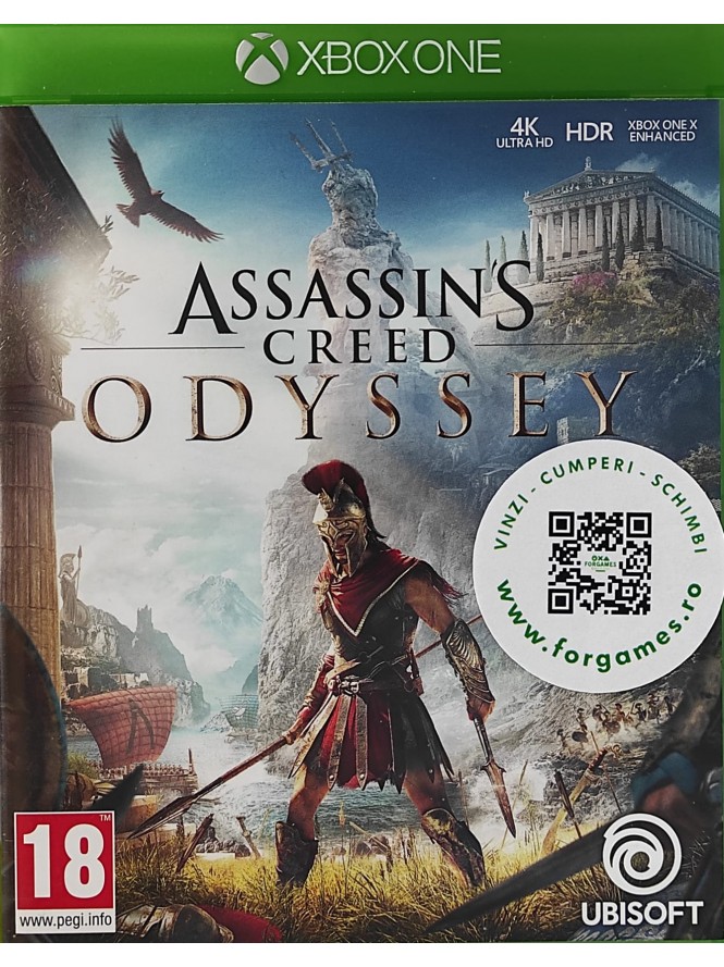 Assassins Creed Odyssey Xbox One Joc De Acțiune și Aventură Lumea Antică A Greciei Erou